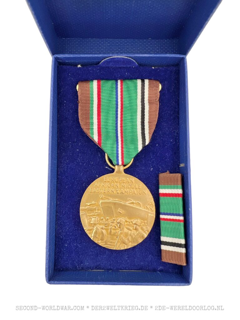 Amerikaanse EAME (European African Middle Eastern) campagne medaille en ...